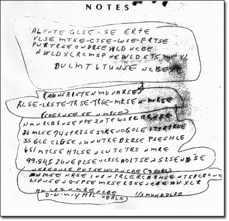The Top 50 unsolved encrypted messages: 10. Ricky McCormick’s encrypted ...