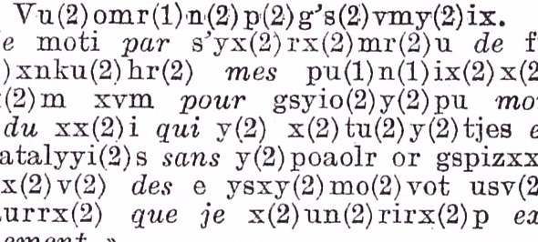 An unsolved cryptogram from 1834 – Cipherbrain