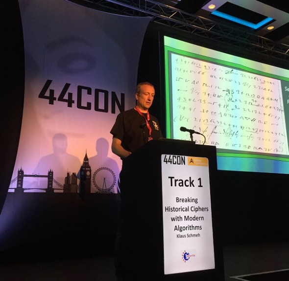 Cold War cryptography: My talk at the 44CON in London on video ...